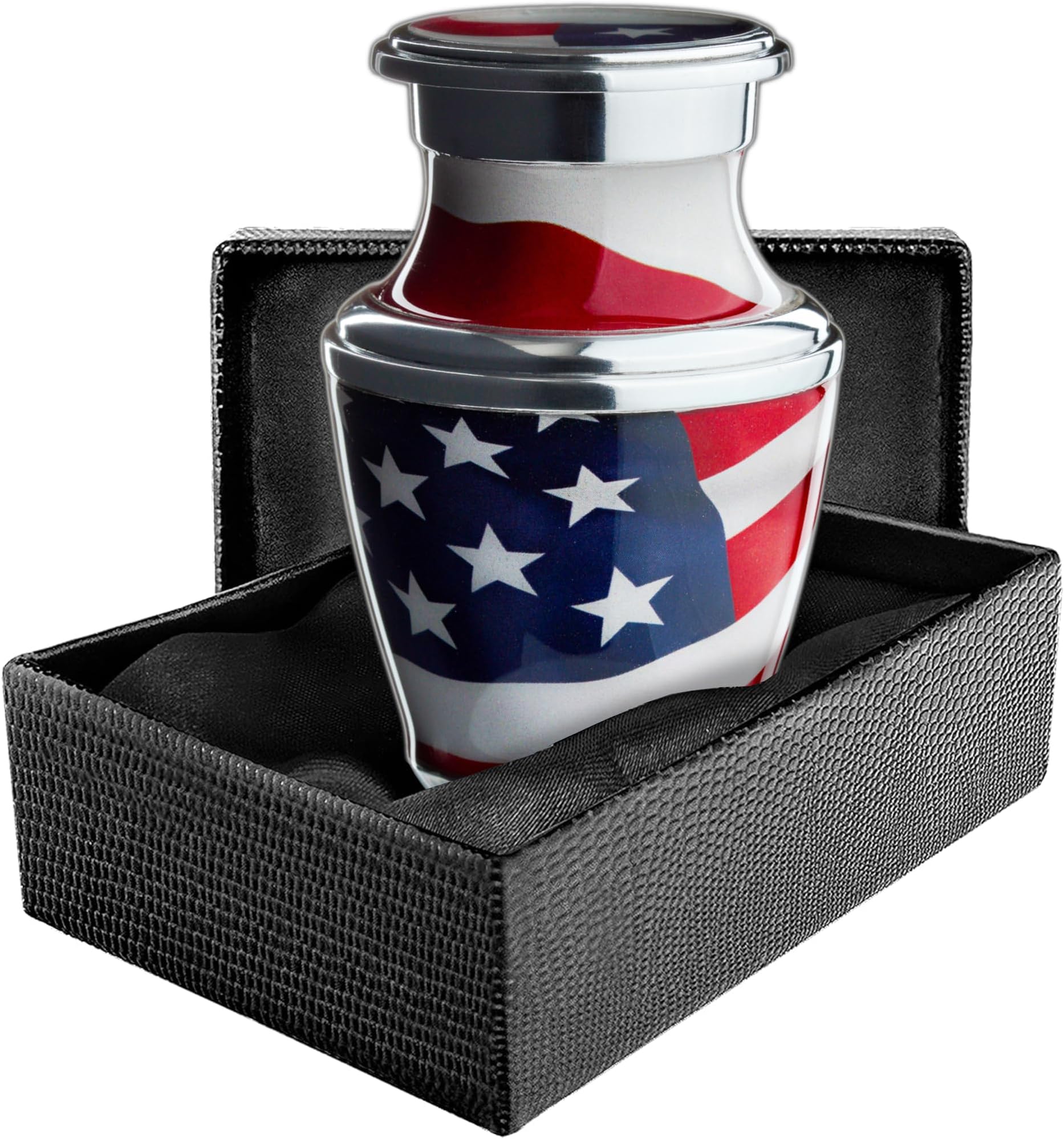 Amazon.com: Dad Veteran Small Urn for Human Ashes Adult Male Mini ...