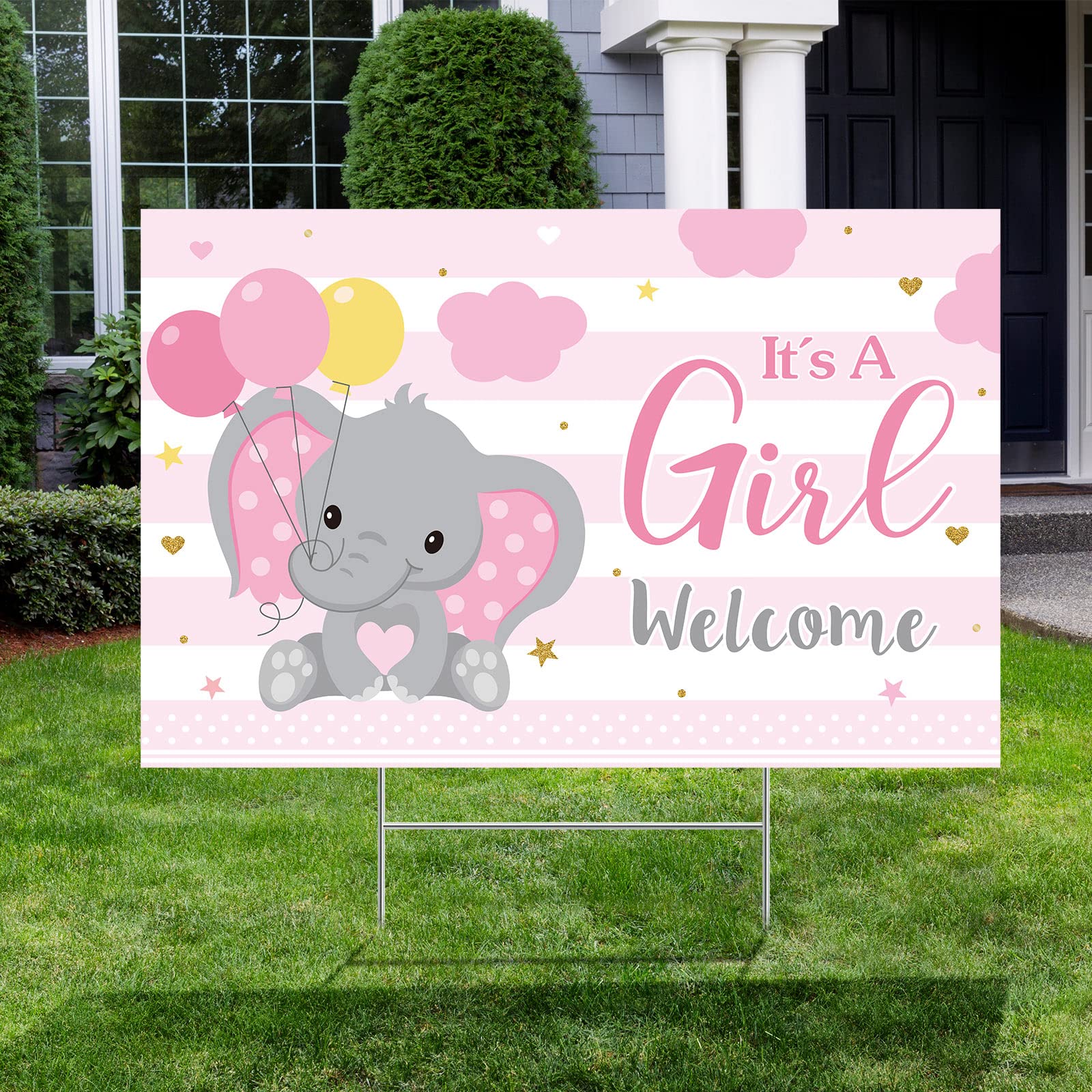 Snapklik.com : Baby Shower Yard Sign
