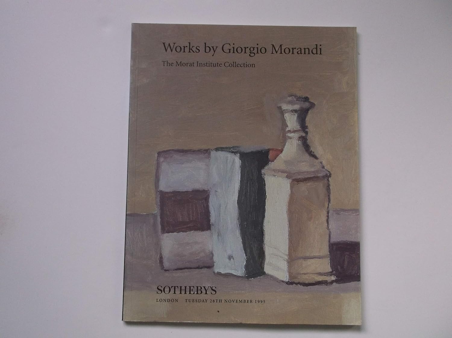 Works By Giorgio Morandi: The Morat Institute Collection.: Sotheby's ...