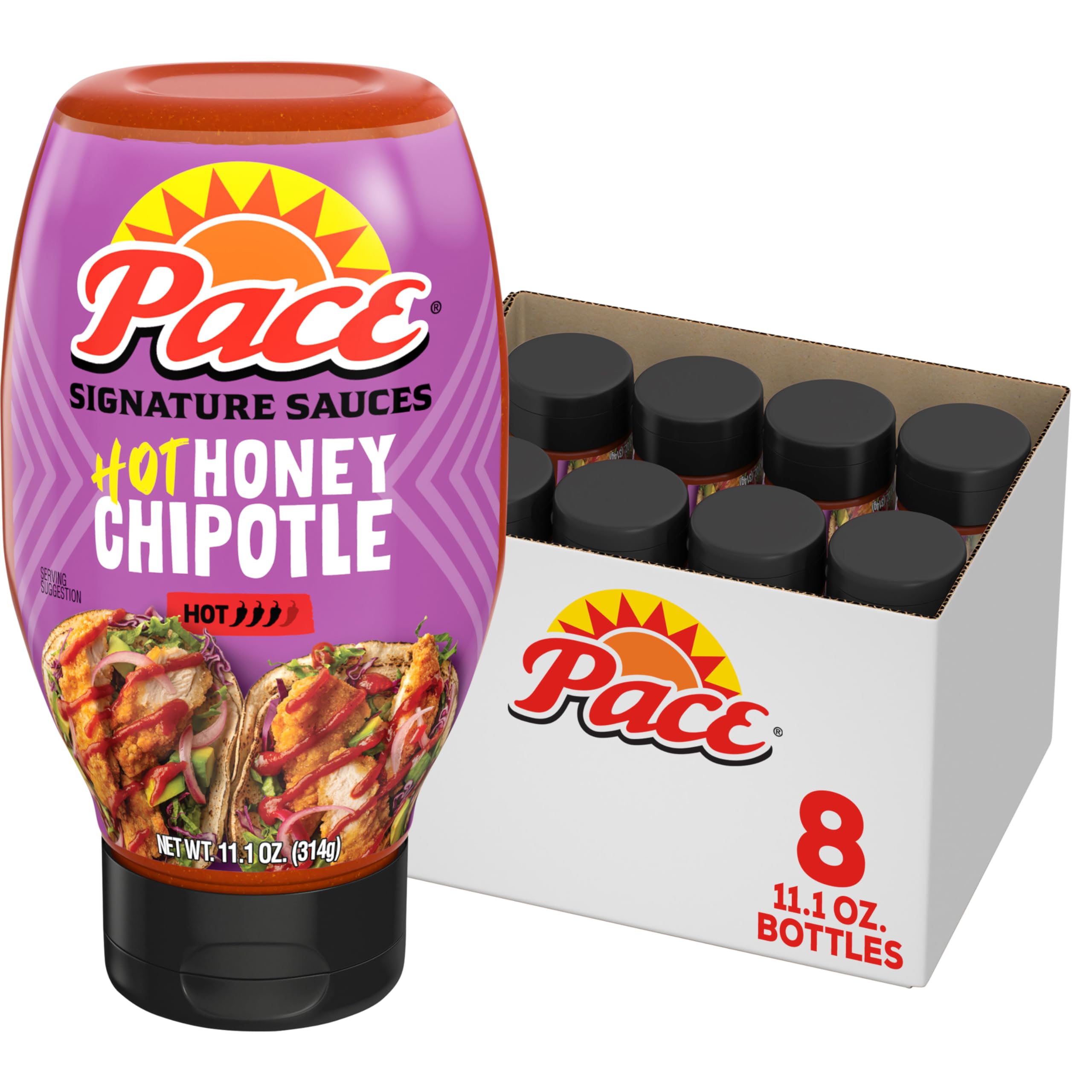 Snapklik.com : Pace Hot Honey Chipotle Signature Sauce, 11.1 Oz