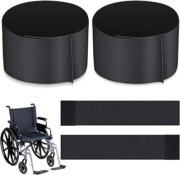 Amazon.com: Thyle 2 Set Wheelchair Leg Strap Wheelchair Leg Support ...