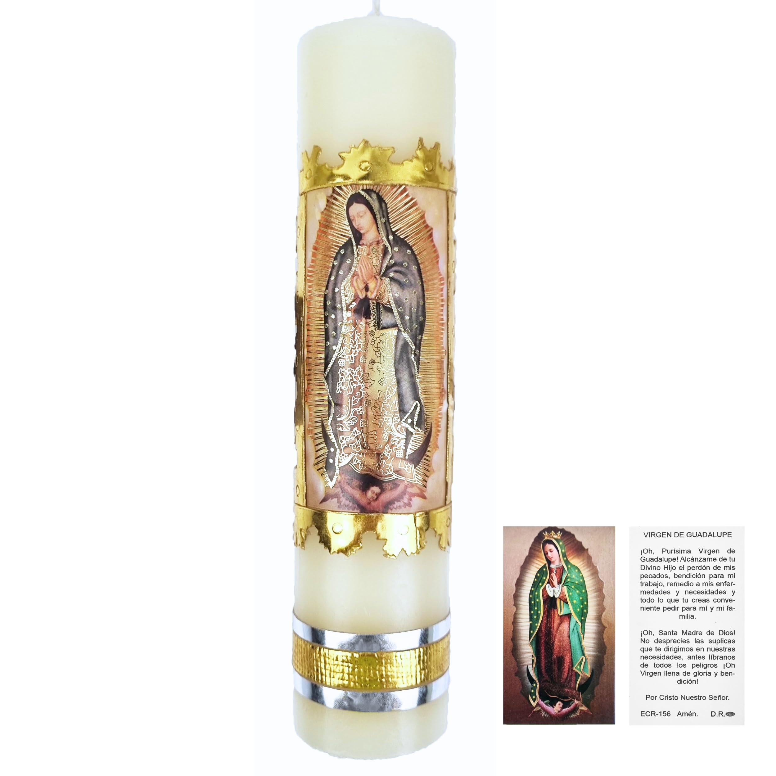 Amazon.com: The Magnificient prayer candles collection - Our lady of ...