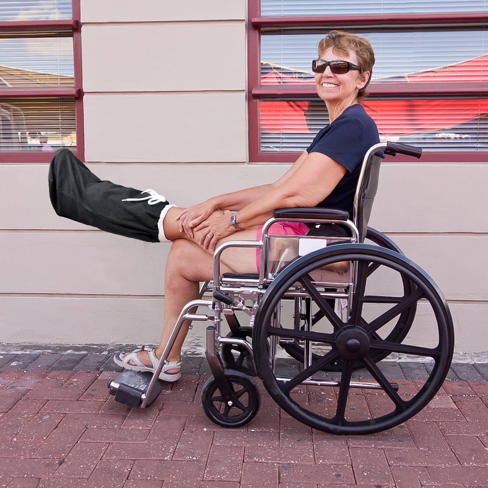 Snapklik.com : Max Shape Washable Leg Cast Cover,Adjustable Knee Cast ...