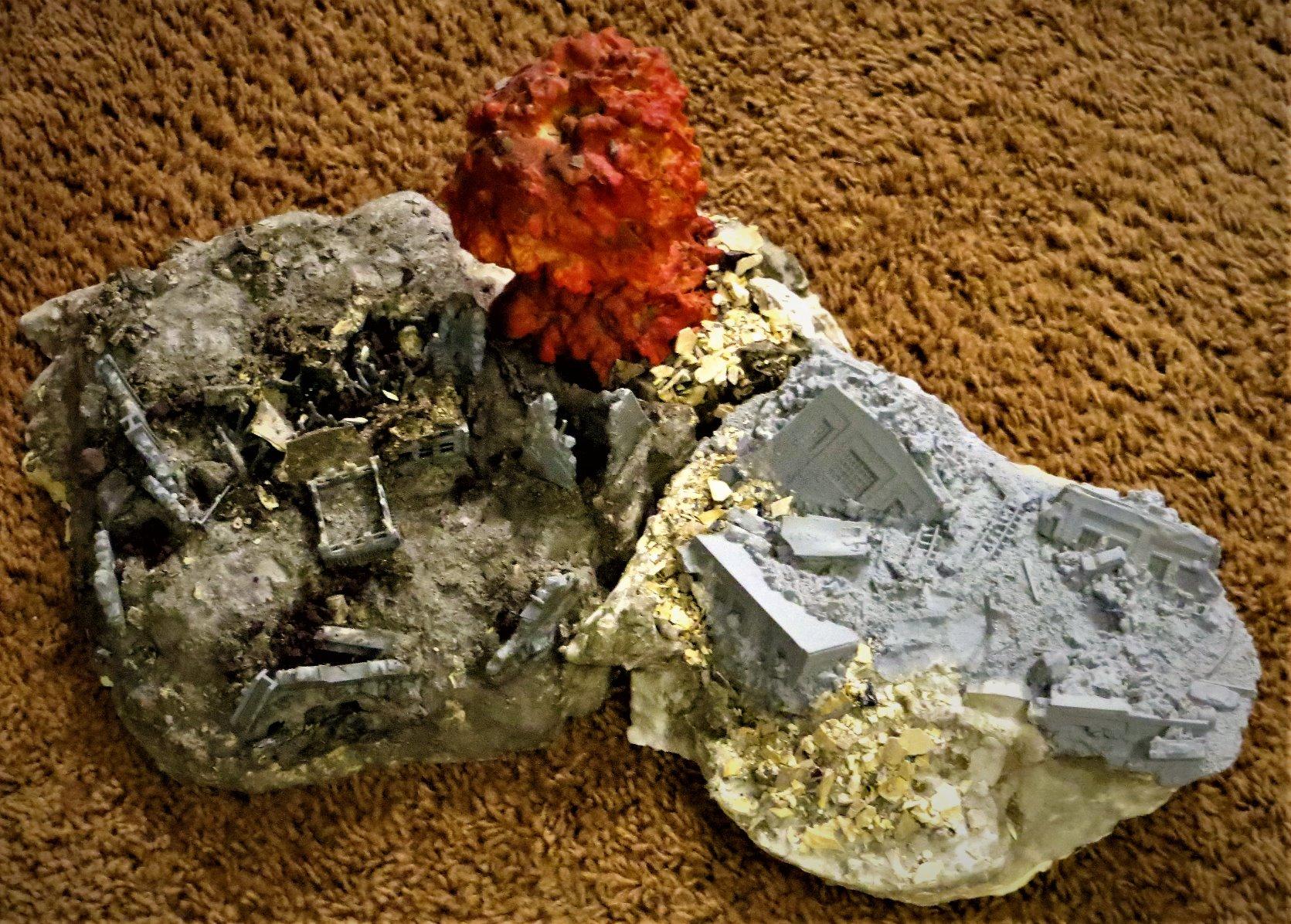 Amazon.com: War World Gaming War Torn City Rubble Kit 1-28mm Heroic ...