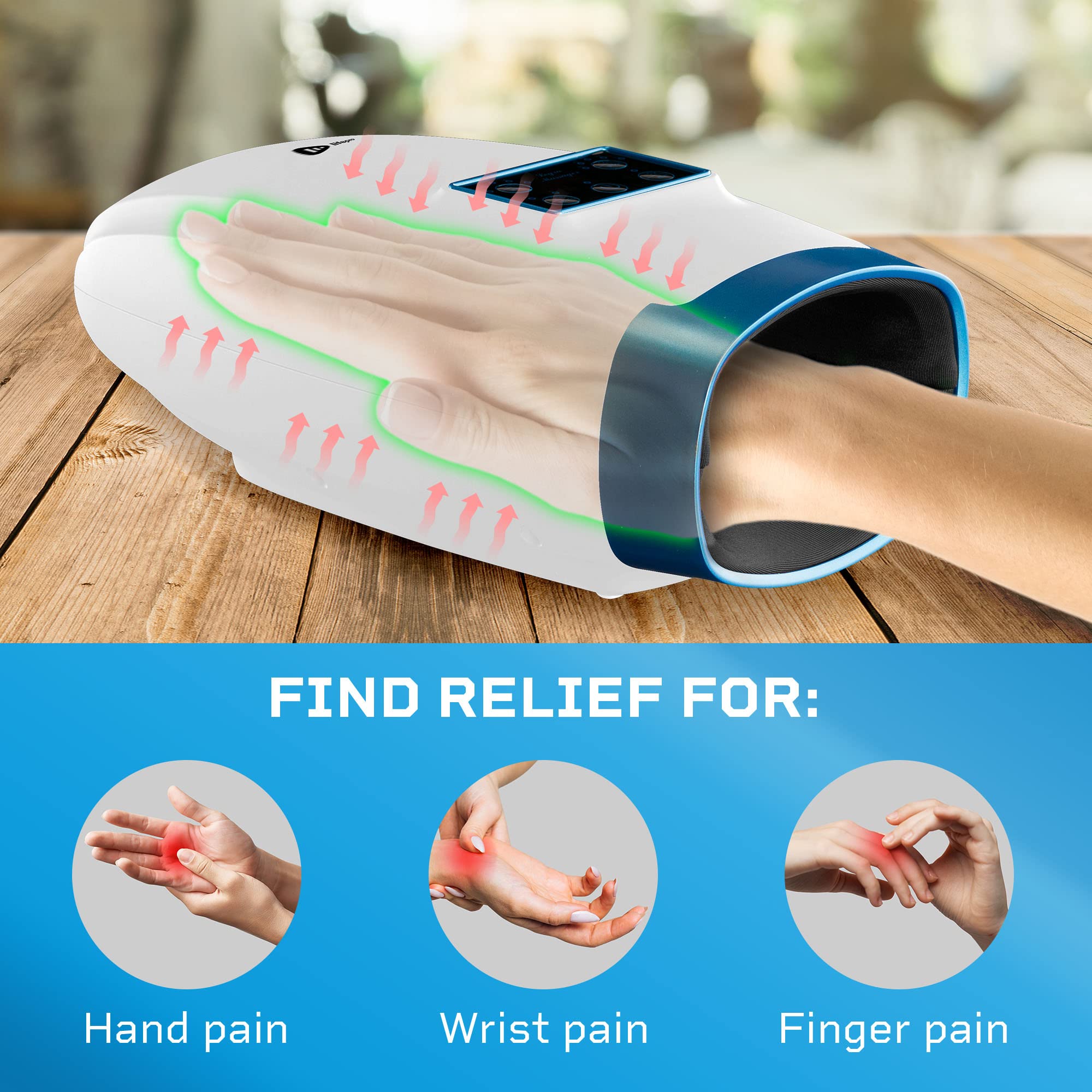 Snapklik.com : LifePro Hand Massager - For Arthritis And Carpal Tunnel ...