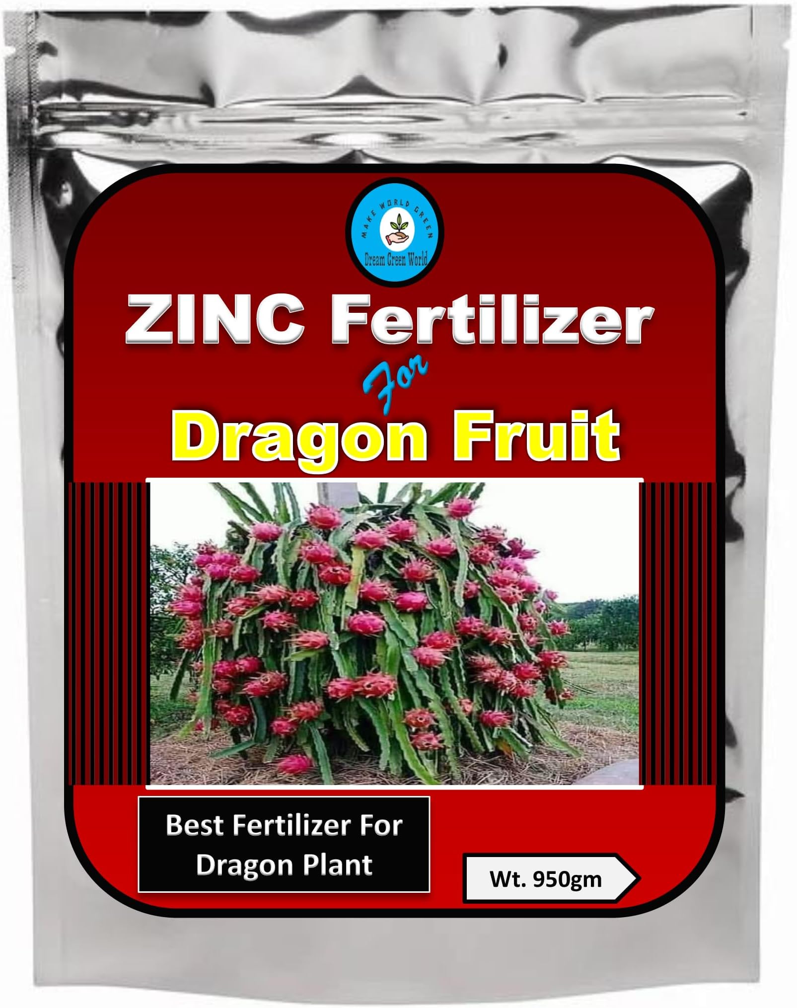 Organic Zinc Fertilizer for Dragon fruit for both growth & fruiting ...