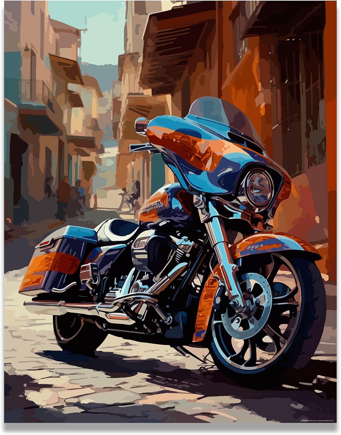 Amazon.com: Inspirational Wall Art Co. - Convertible | Street Glide ...