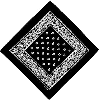 Amazon.com: Vamqor Bandana Single Pack & Double Pack Cotton for Men and ...