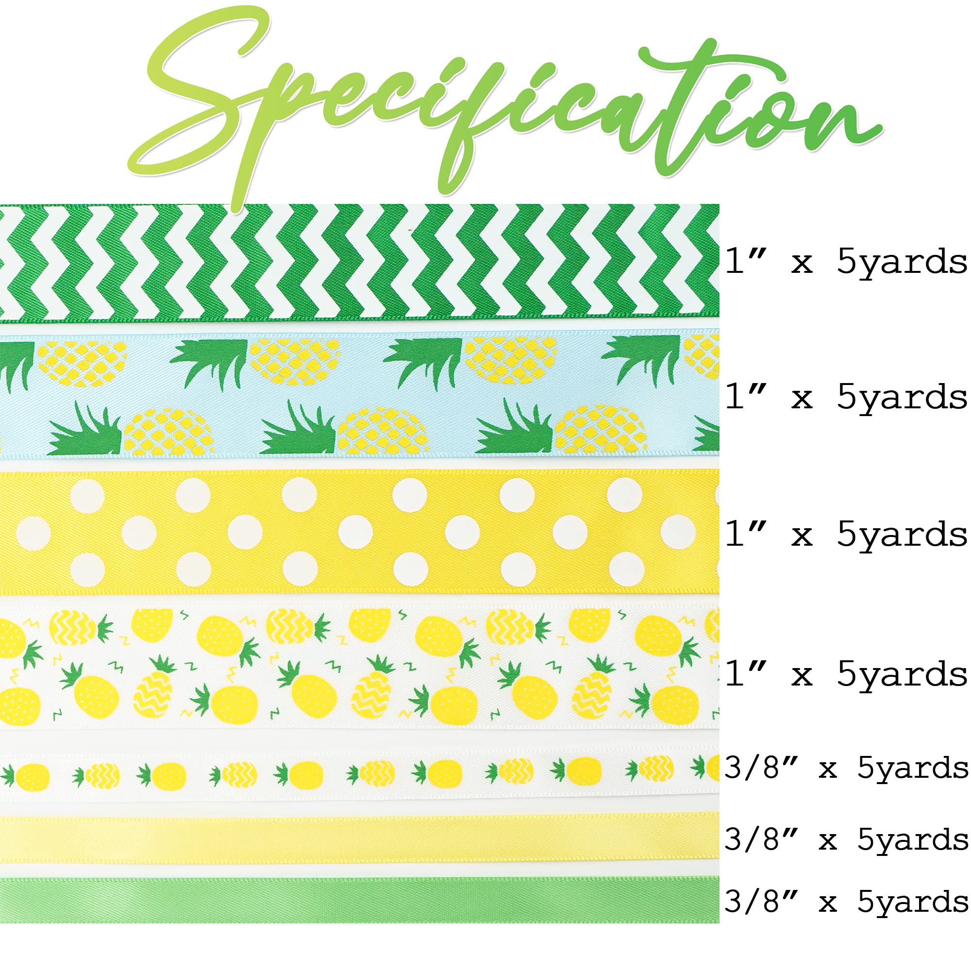 Snapklik.com : Summer Ribbon Pineapple Ribbons Blue Pineapple Summer ...