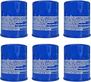 Amazon.com: (6 Pack) 15400-PLM-A01,15400-PLM-A02 Oil Filter For Honda GX610 GX620 GX630 GX660 ...
