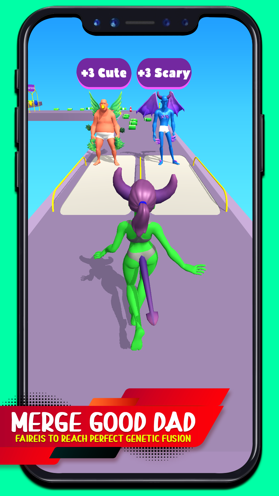 Fairy Evolution Runner! Genetic Mutant Rush 3D - Fairy DNA Fusion Run ...