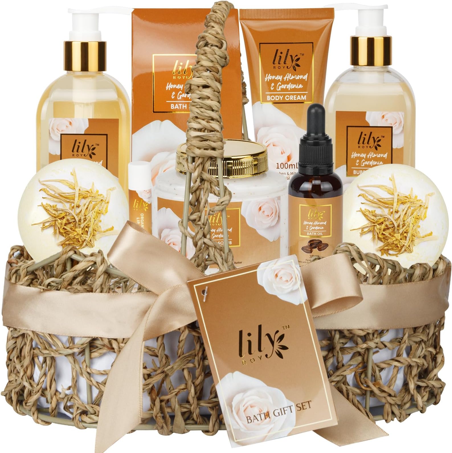 Amazon.com : Bath and Body Christmas Gift Set for Women, Spa Gift ...