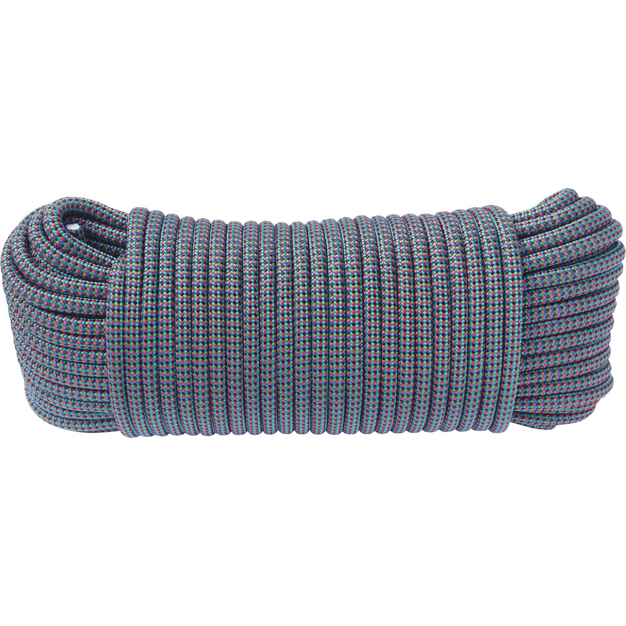 Snapklik.com : Mibro Diamond Braid Polypropylene Rope - 1/4in