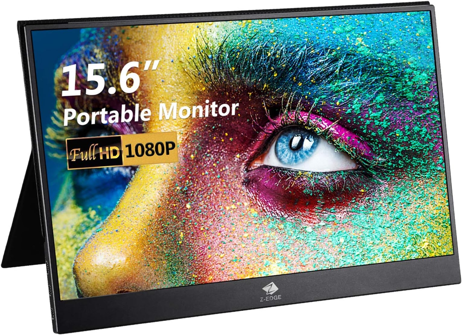 Amazon.com: Z-Edge Portable Monitor for Laptop, 15.6 Inch Ultra-Slim ...