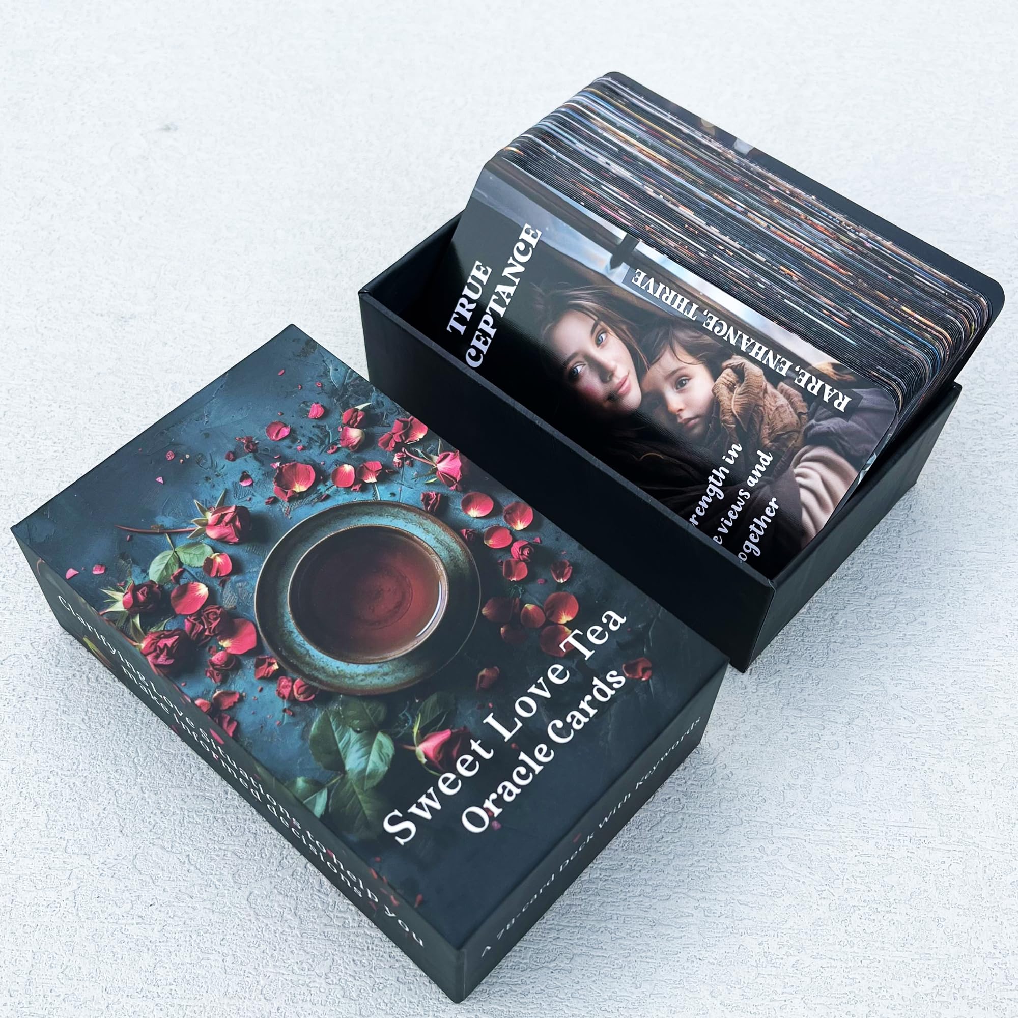 Snapklik.com : Love Tea Oracle Cards, Twin Flames Soulmates Oracle Deck ...