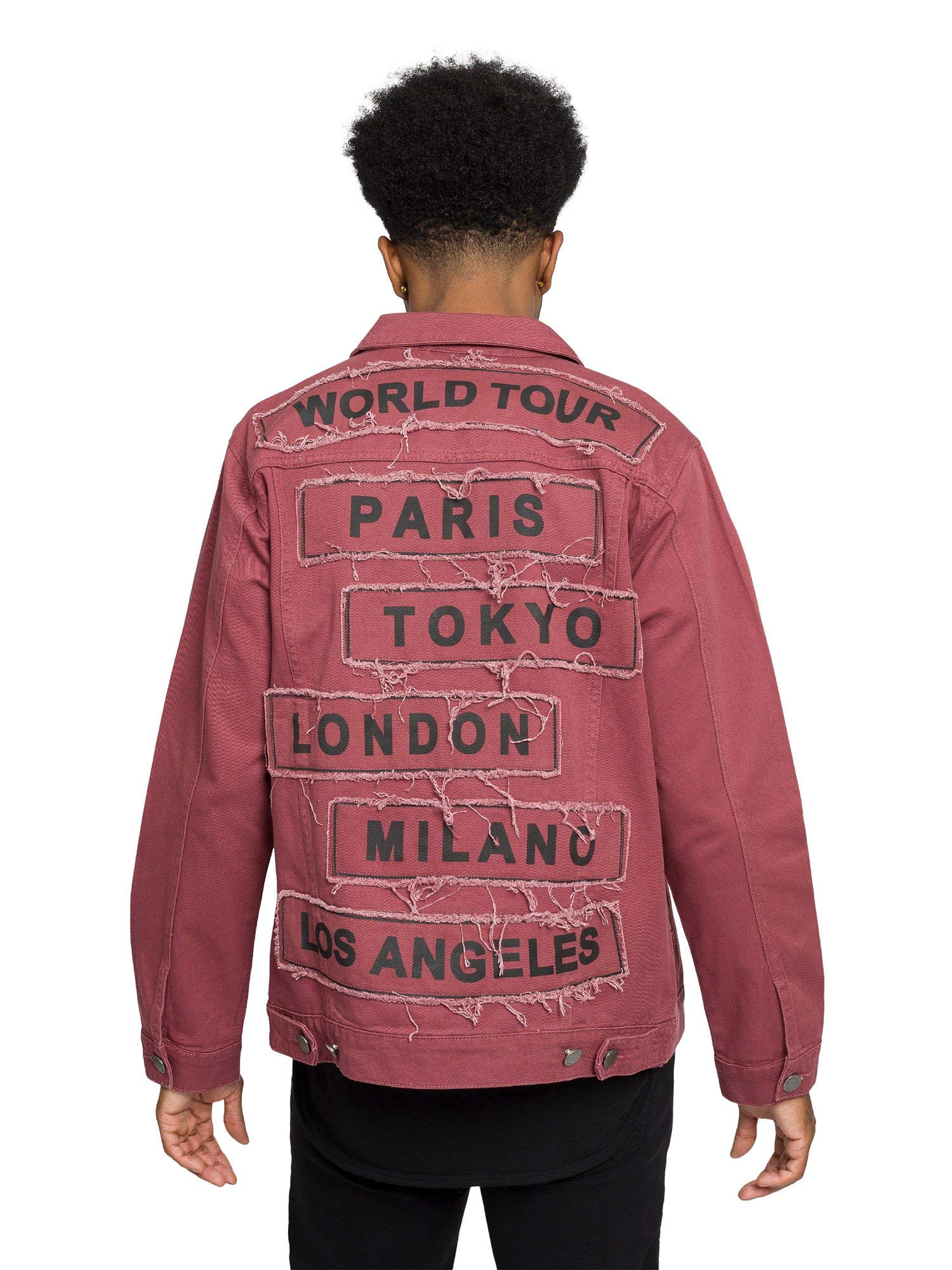 Victorious Men's Classic Fashion Denim Jean Jackets at Amazon Men’s ...