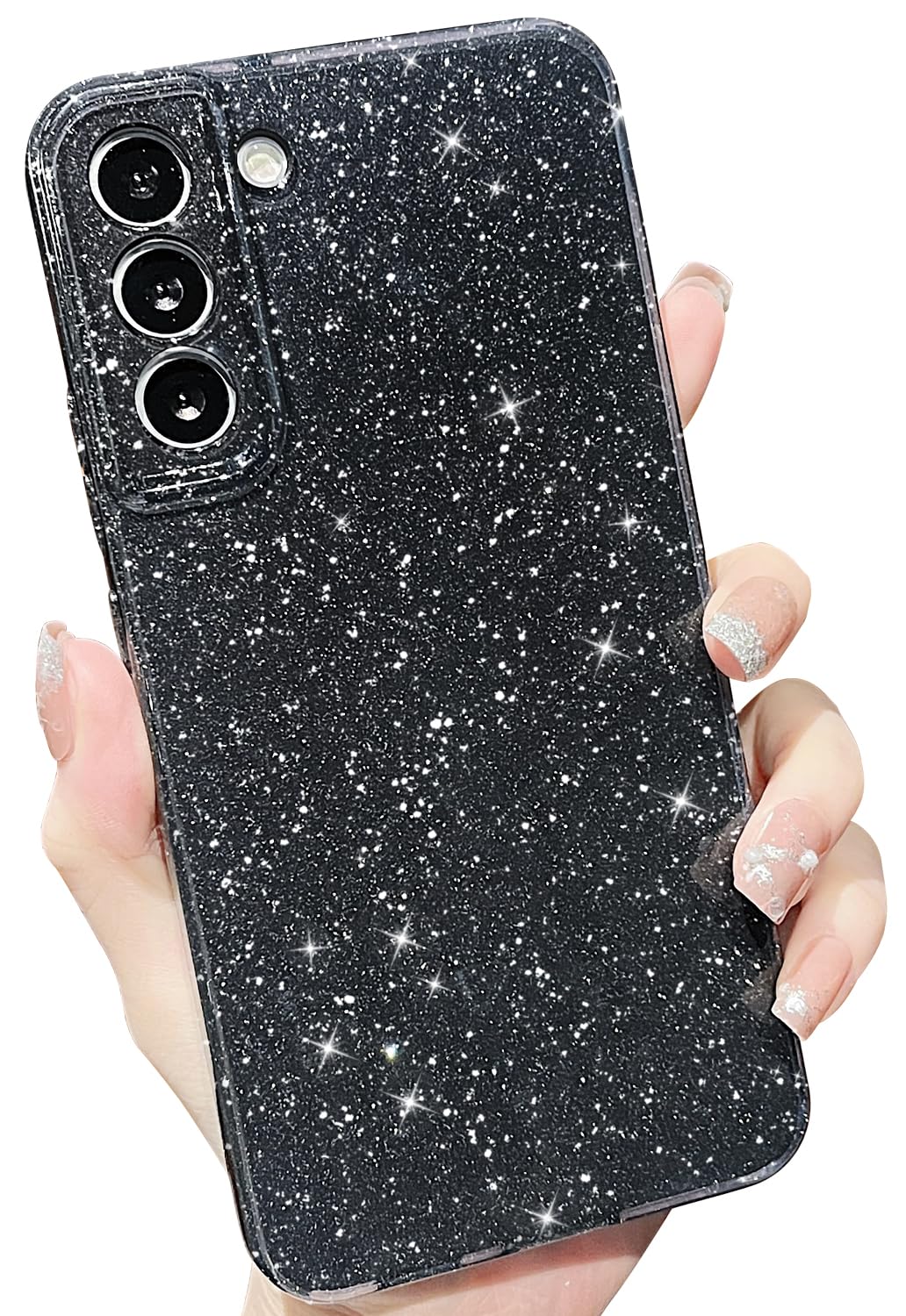 Amazon.com: MINSCOSE Compatible with Samsung Galaxy S22 5G Case,Cute Neon Bright Color,Glitter ...