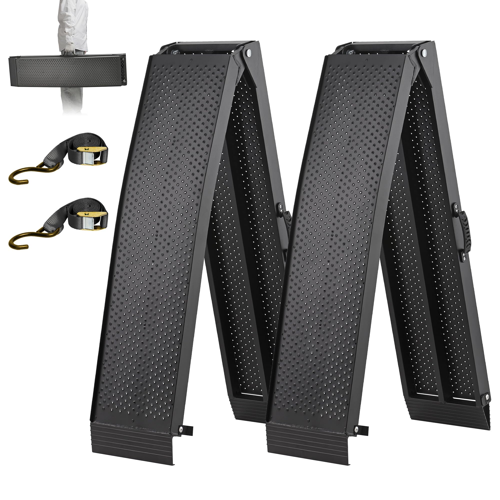 Amazon.com: LEMNISCATE Truck Ramps, 89"x12" Portable Loading Ramps for ...