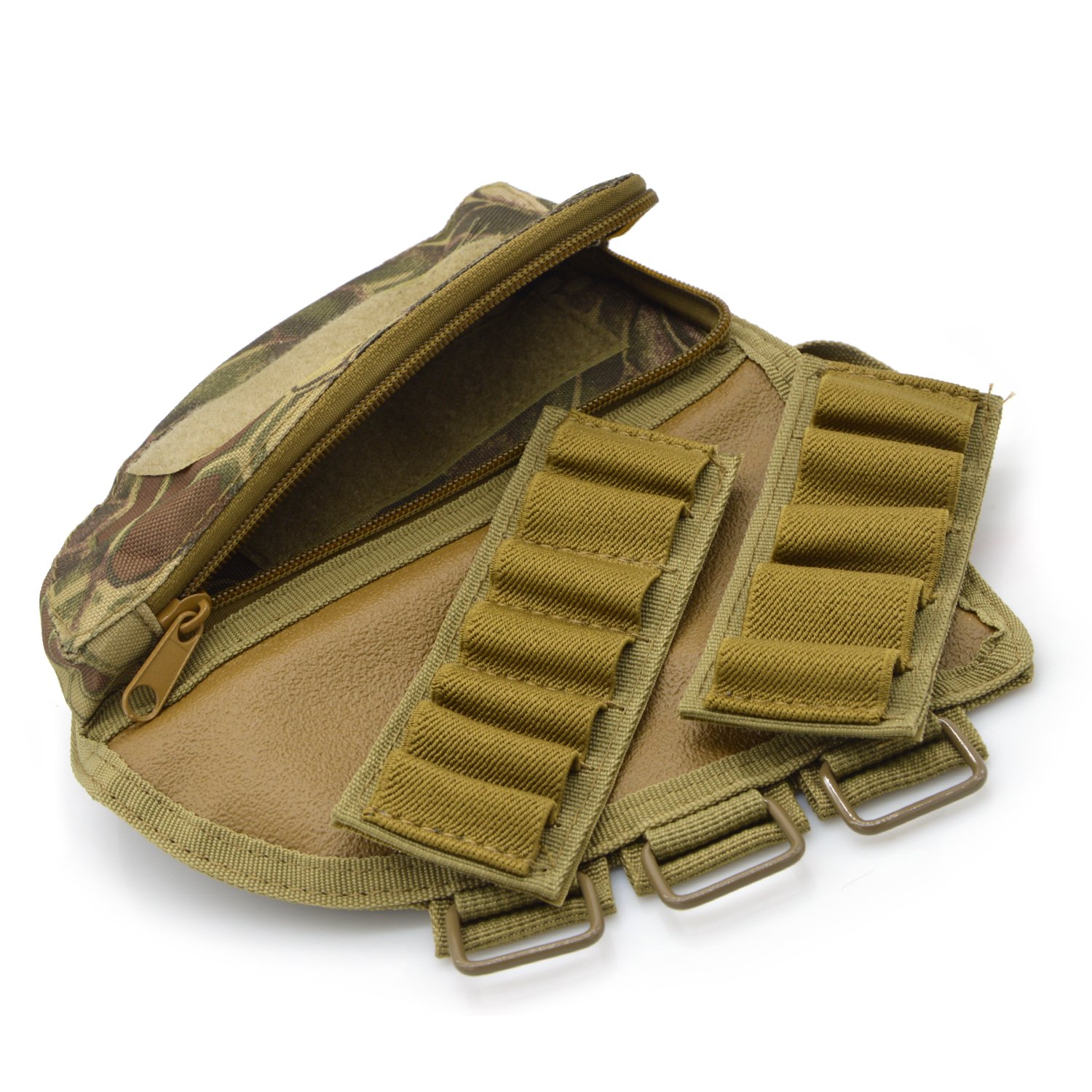 Rifle Stock Pack, Cheek Pad / Buttstock Ammo Holder Pouch, Tactical ...