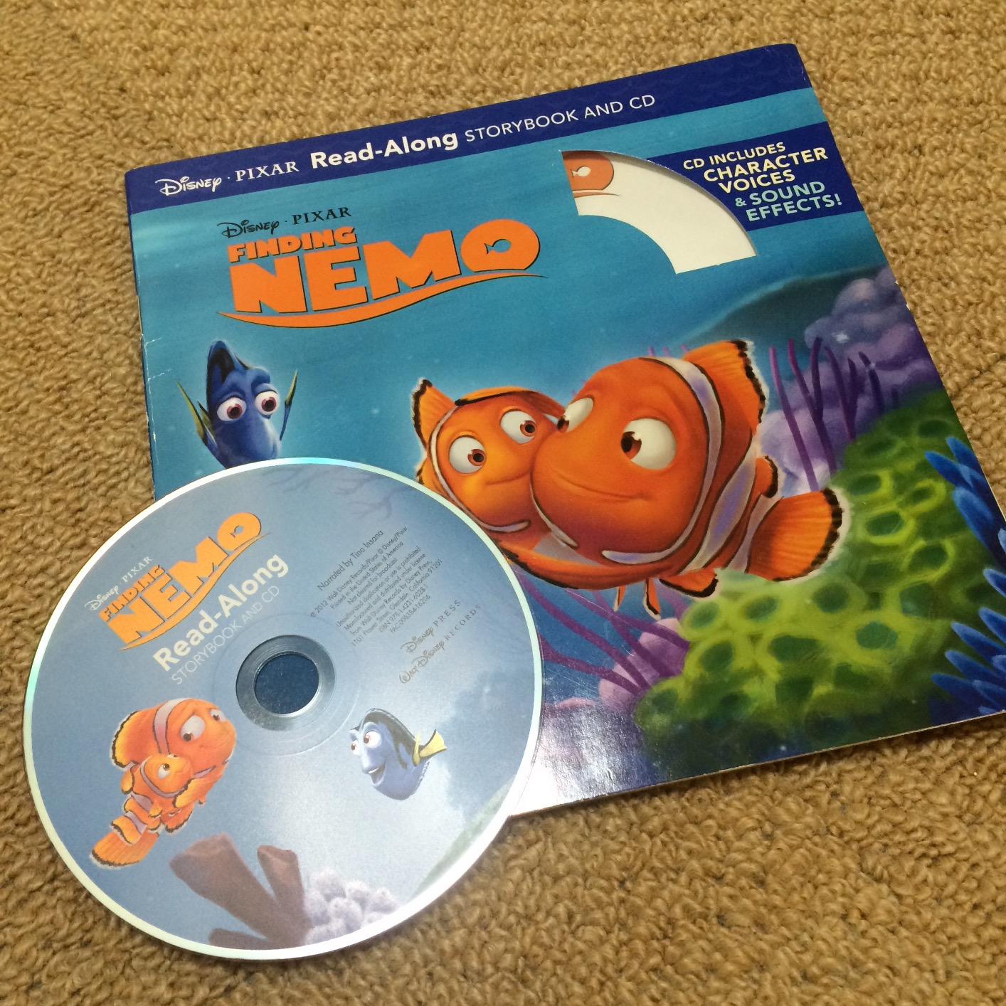 Amazon | Finding Nemo Read-Along Storybook and CD | Disney Books ...