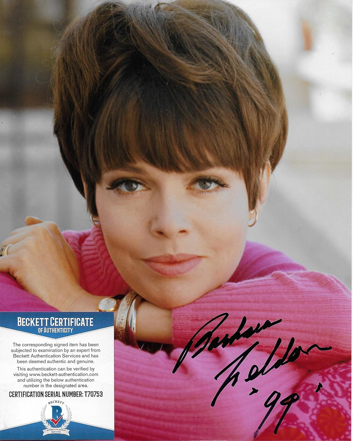 Barbara Feldon Get Smart Original Autographed 8X10 photo w/Beckett COA ...