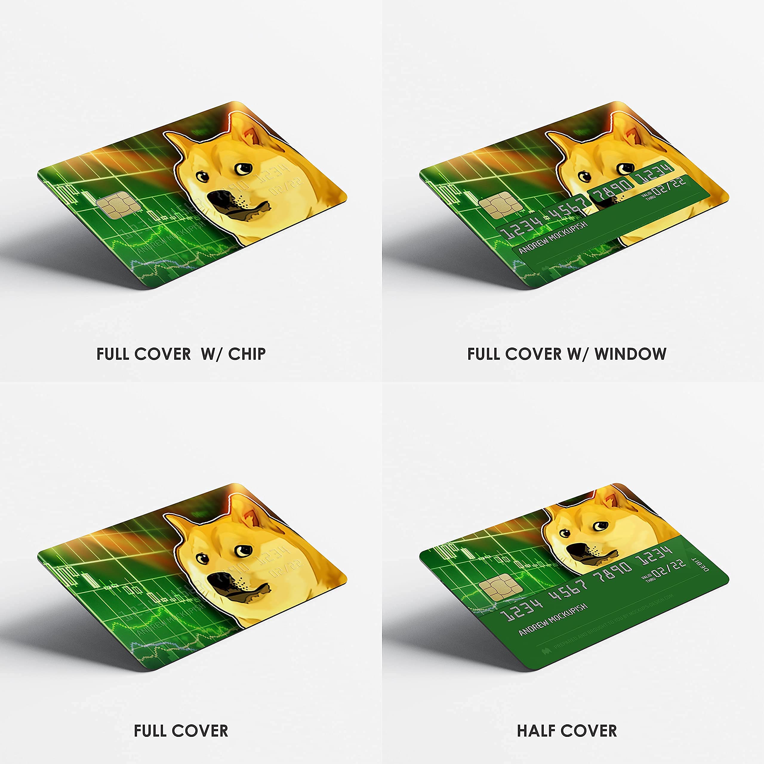 Doge Credit Card Template