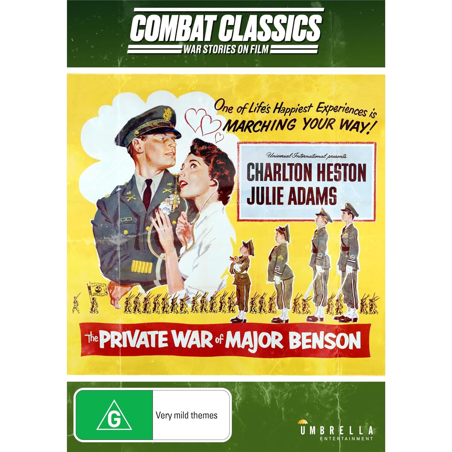 Amazon.com: Private War Of Major Benson - PAL/0 : Charlton Heston ...