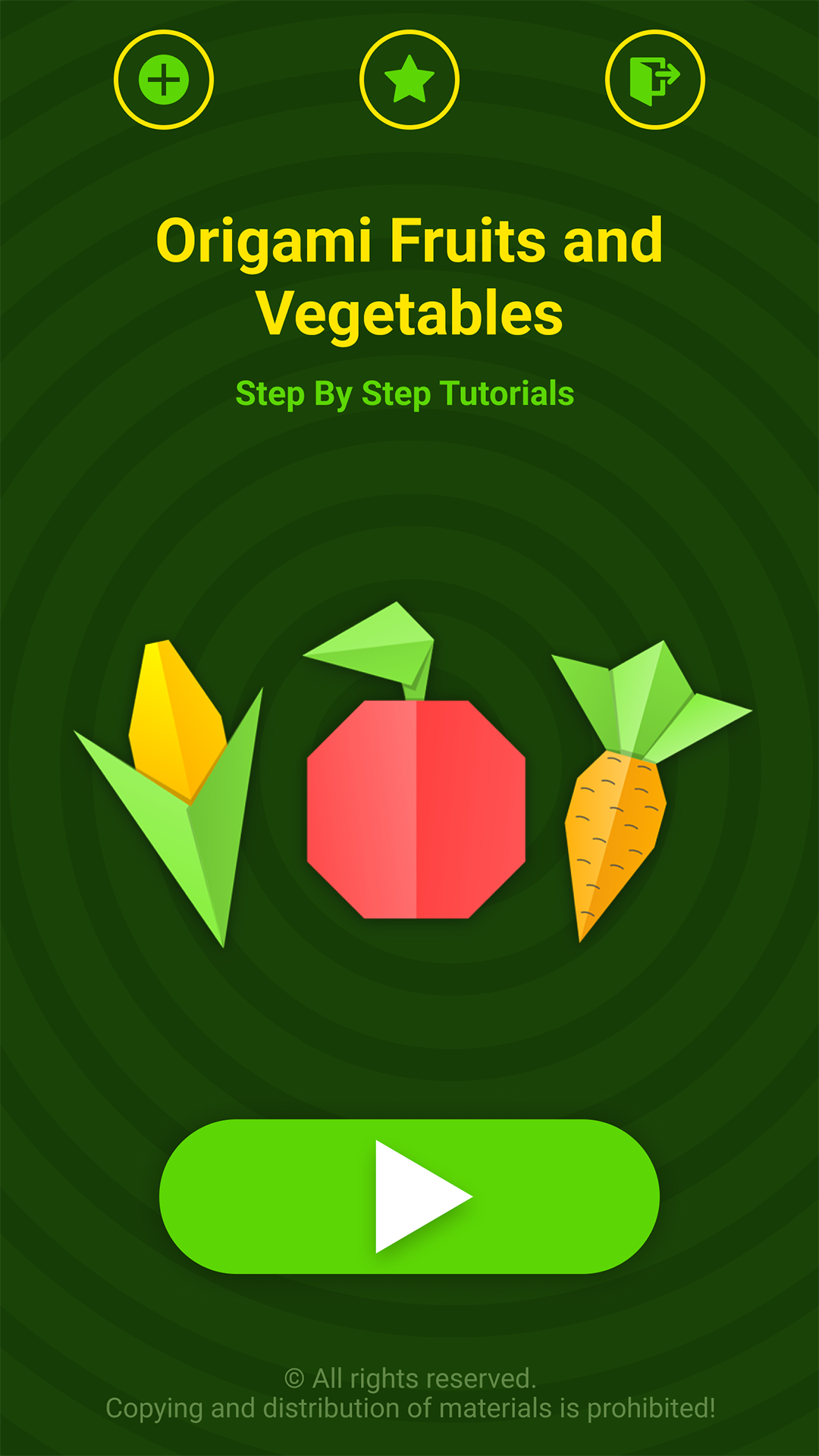 Origami Fruits, Vegetables and Berries: How To Make Origami Fruits ...