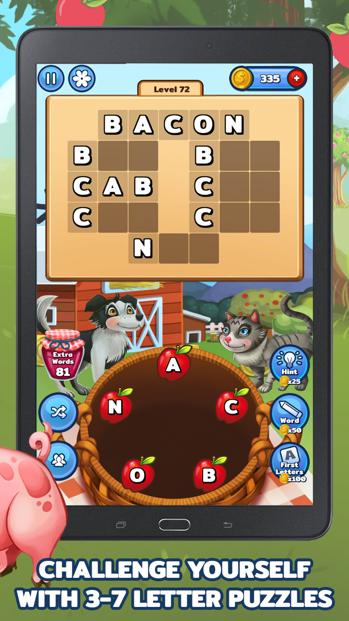 Word Farm - Animal Kingdom (Wordsearch anagram puzzle game with farm ...