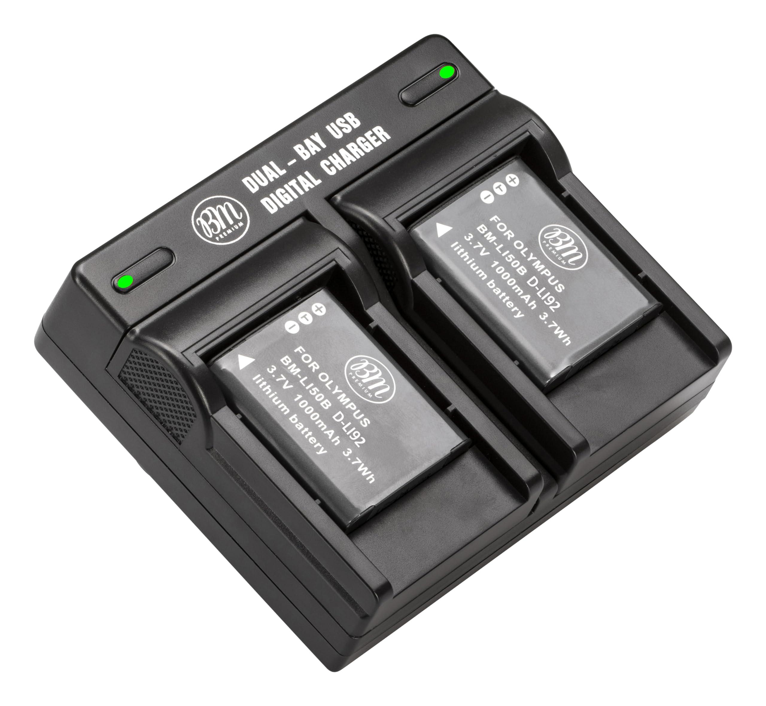 Amazon.com: BM Premium 2 Pack of D-LI92 Batteries and Dual Bay Charger ...