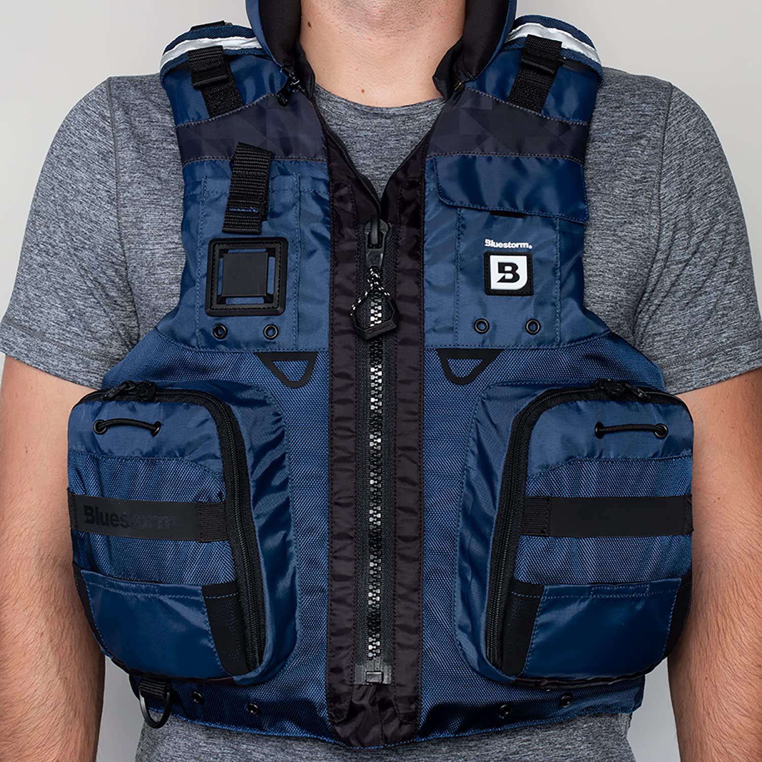 Snapklik.com : BLUESTORM Classic Life Jacket PFD For Adults - US Coast ...