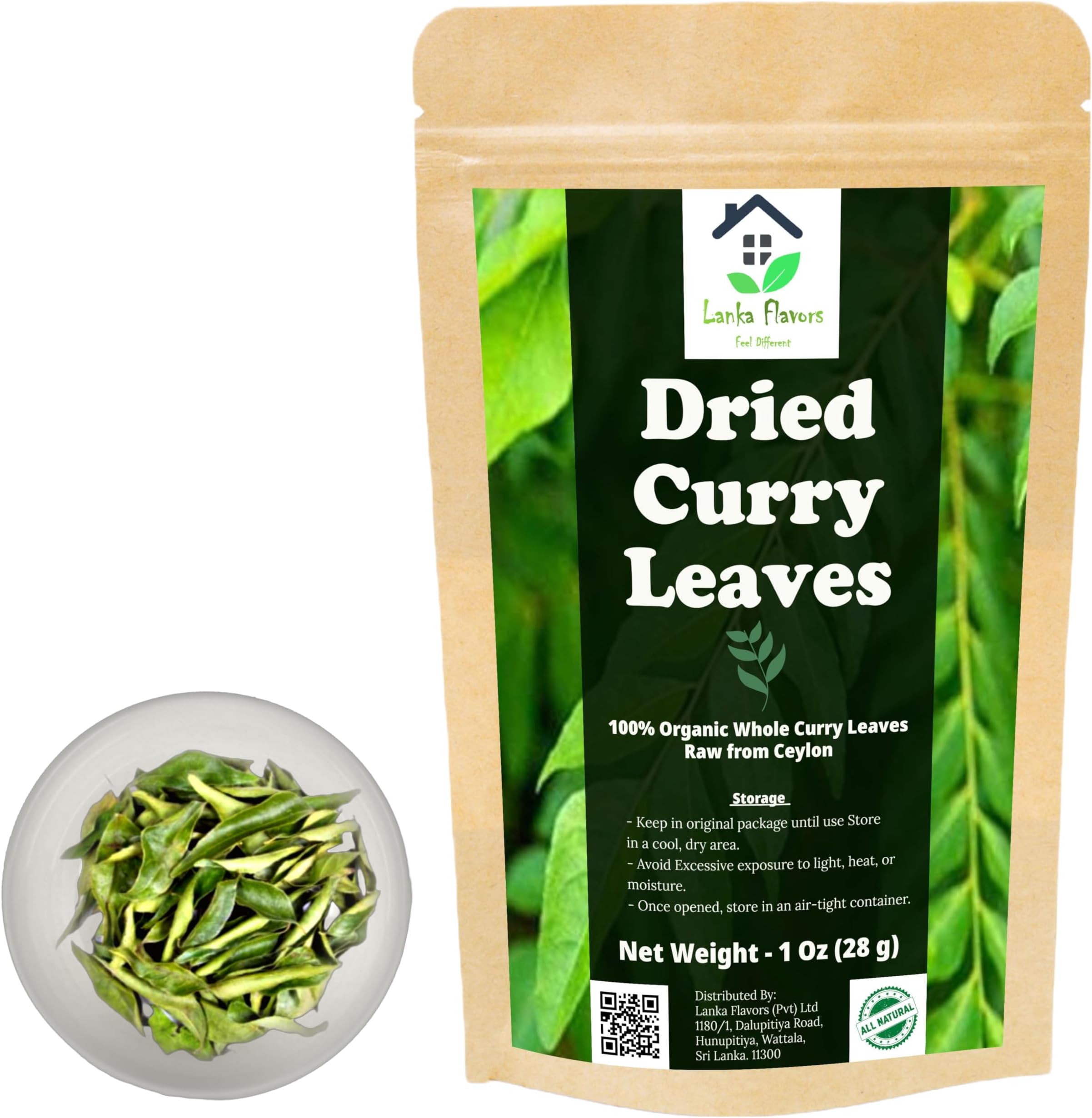 Amazon.com : Dried Curry Leaves 0.7 Oz (20 g) Whole Herbs Leaf for Asian Spices Food Organic ...