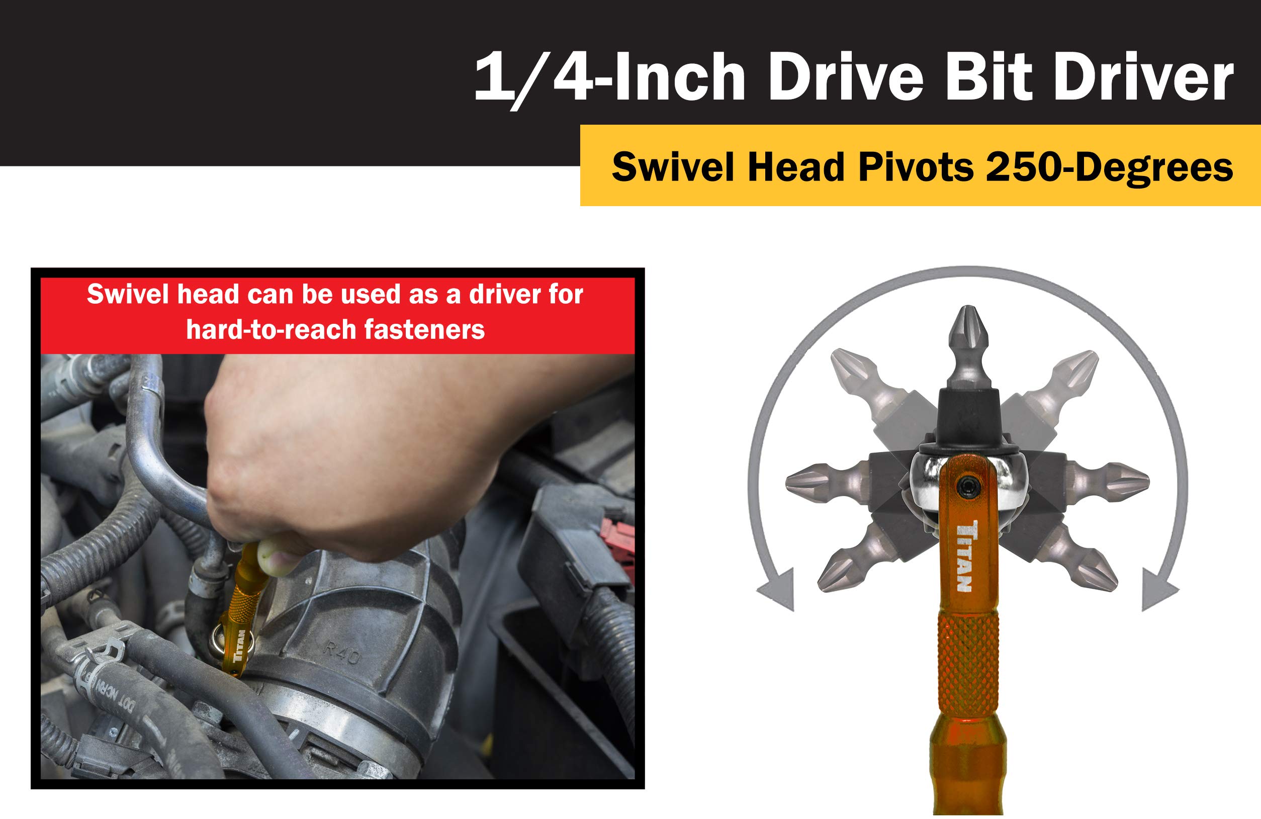 Snapklik.com : Titan Tools 11323 1/4-Inch Drive X 4-Inch 90-Tooth ...