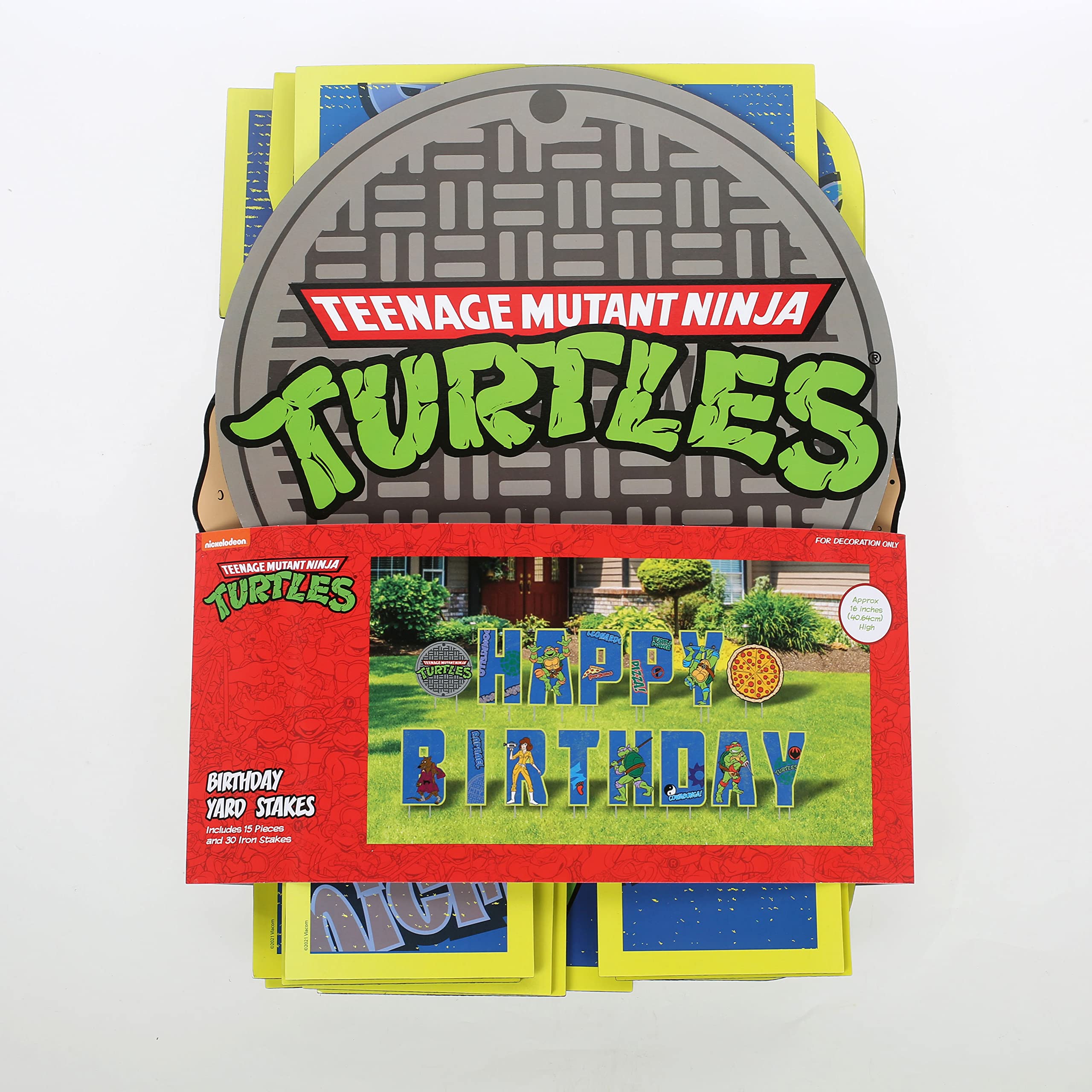Snapklik.com : Teenage Mutant Ninja Turtles Happy Birthday Yard Signs