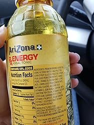 Amazon.com : Arizona Tea RX Energy Herbal Tonic, 23 Ounce Cans (Pack of ...