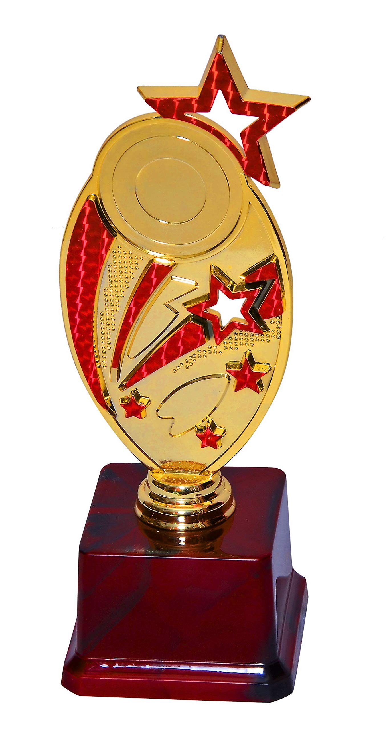 Buy 9 Inch Trophy for Party Celebrations, Ceremony, Appreciation Gift ...