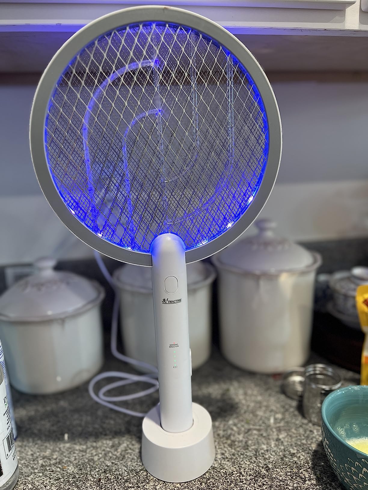 Amazon.com : Indoor Flying Insect Trap, UV Night Light Bug Catcher ...