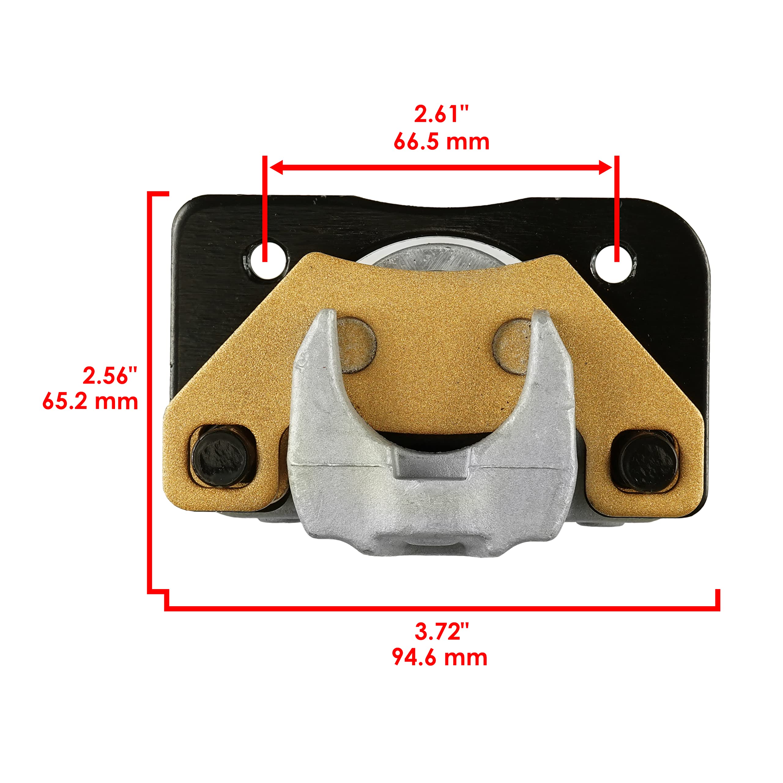 Front Left And Right Brake Caliper W/Pads For Arctic Cat 250 300 2X4
