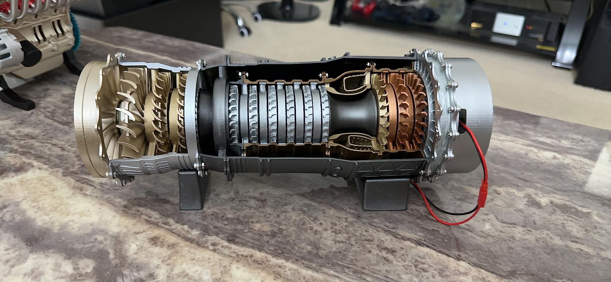 $39/mo - Finance HMNY Mini Fighter Turbofan Engine Model Kits That Runs ...