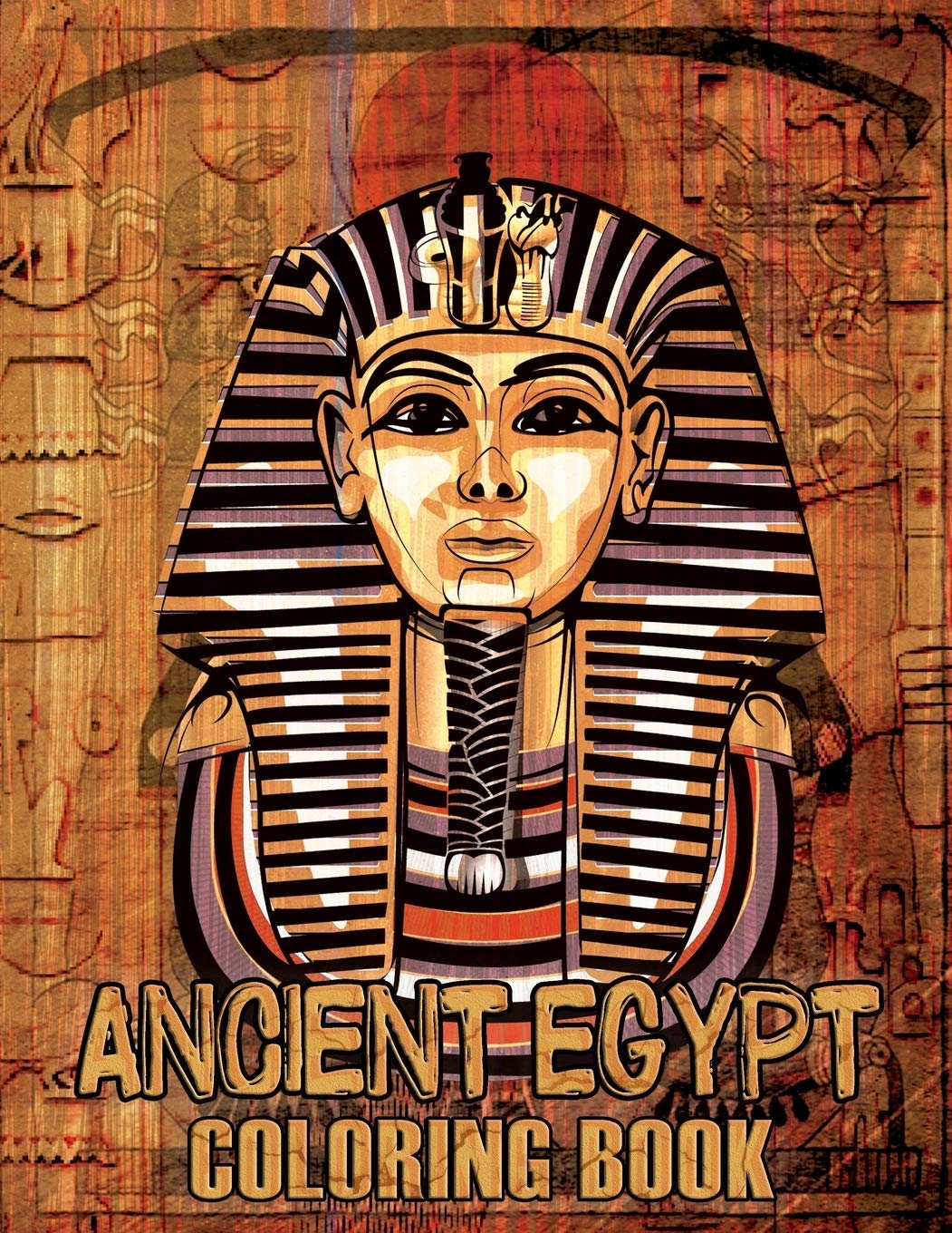 Buy Ancient Egypt Coloring Book: An Adult Coloring Book With Mummies ...