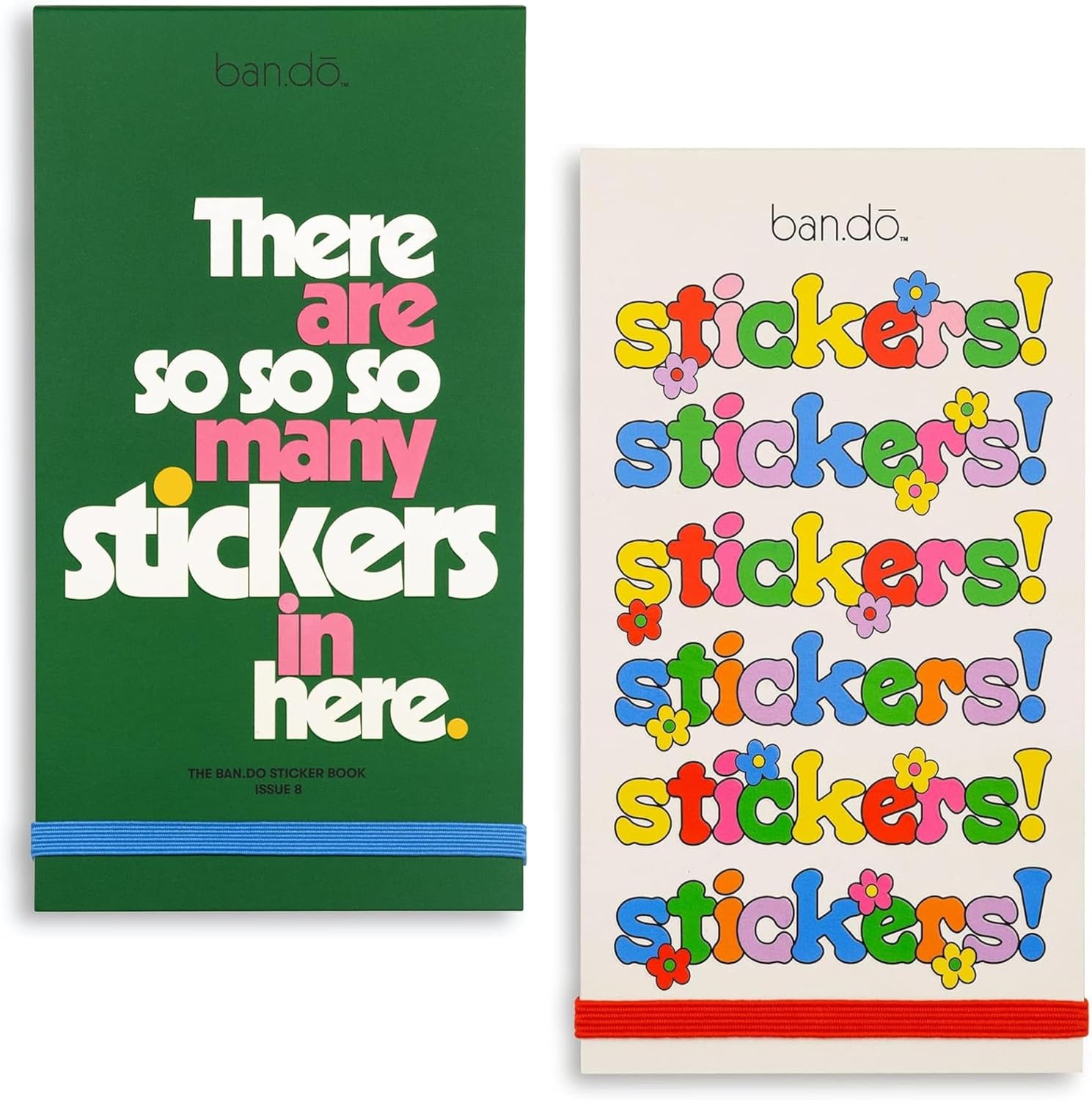 Amazon.com: ban.do Issues 8 and 9 Sticker Books Bundle, Colorful and ...