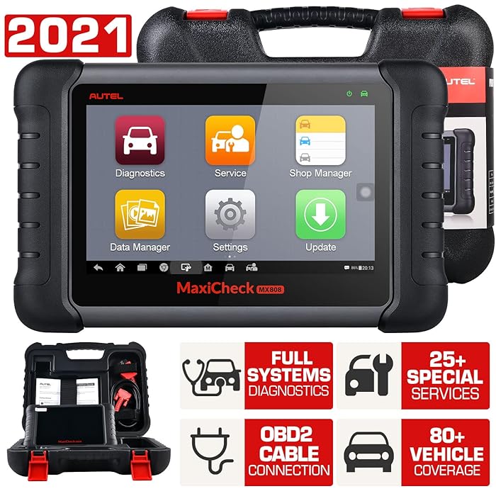 Buy Autel Scanner MaxiCheck MX808 - Upgrade of MaxiCOM MK808, 2022 ...