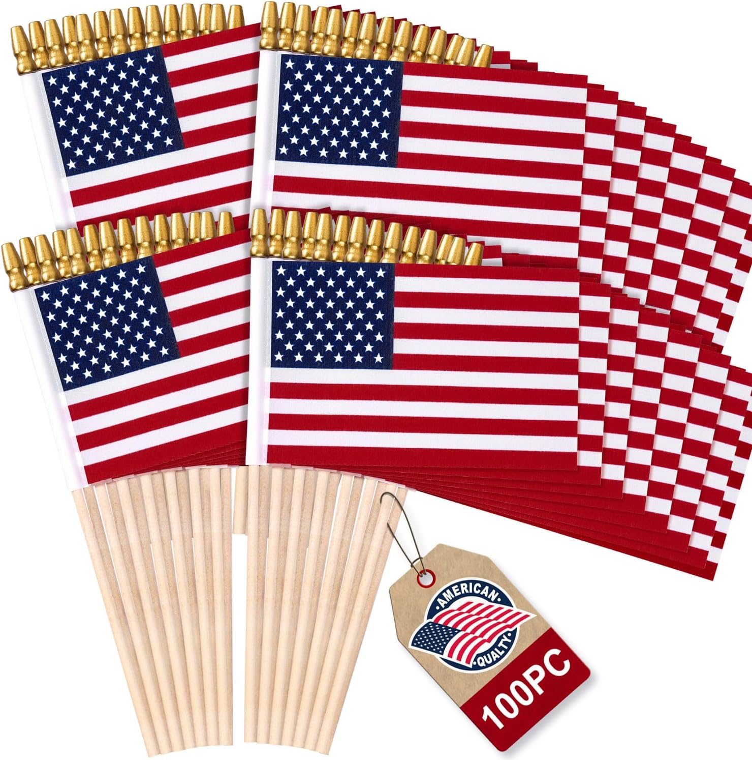 Amazon.com : GIFTEXPRESS Set of 48, Proudly Made in U.S.A. Small ...