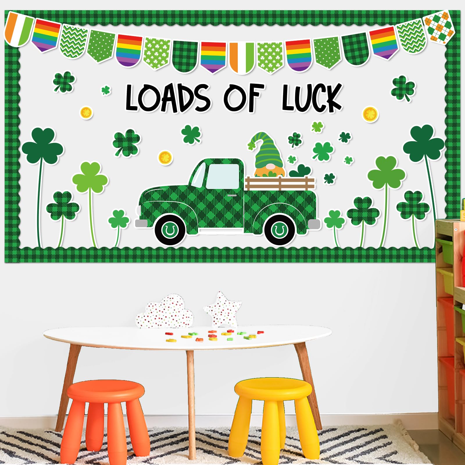 Snapklik.com : ZOiiWA 124 Pcs St Patricks Day Bulletin Board Decoration ...