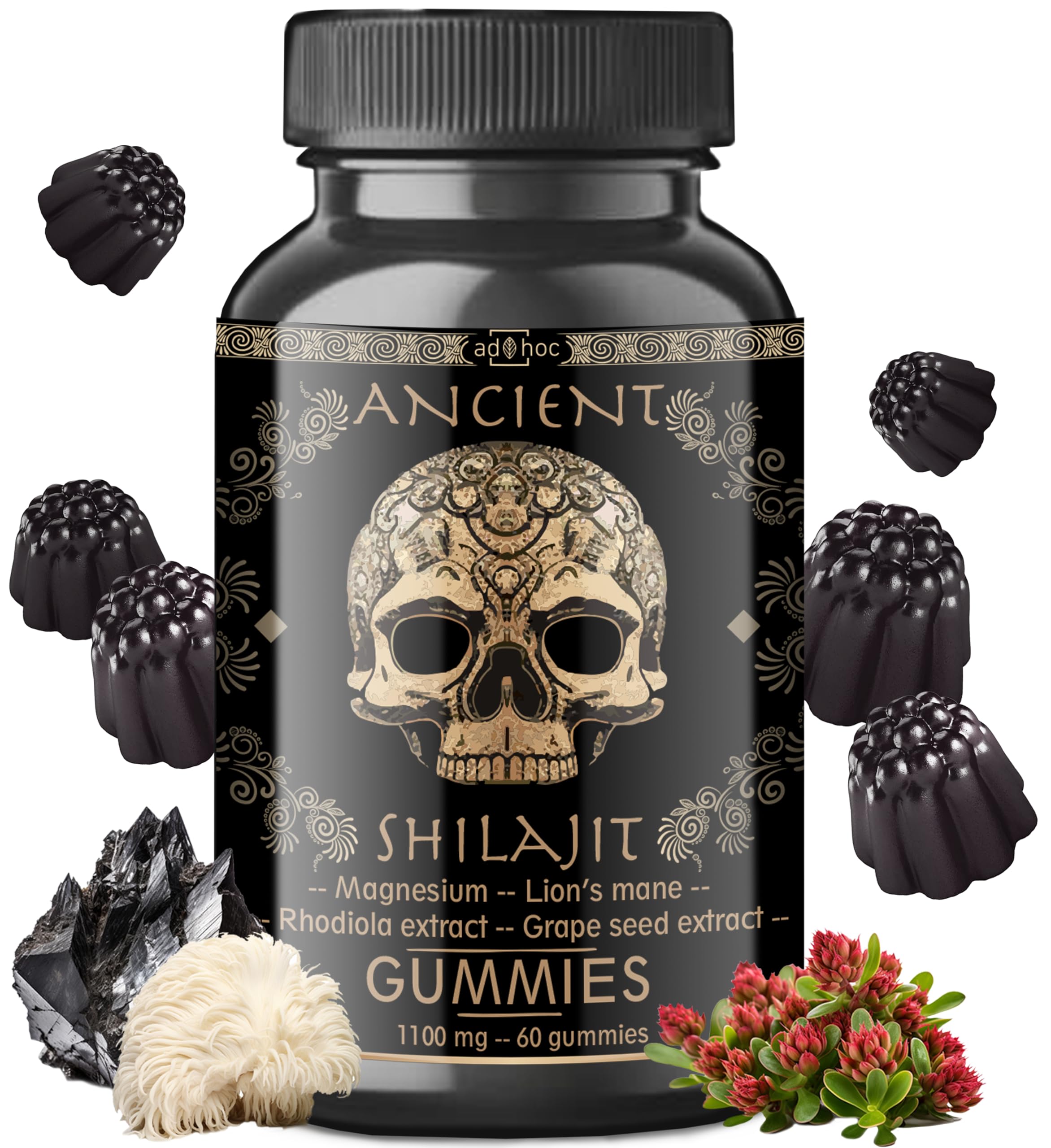 Buy Gummies (60 Count) - Made of Pure Himalayan Resin - Source of ...