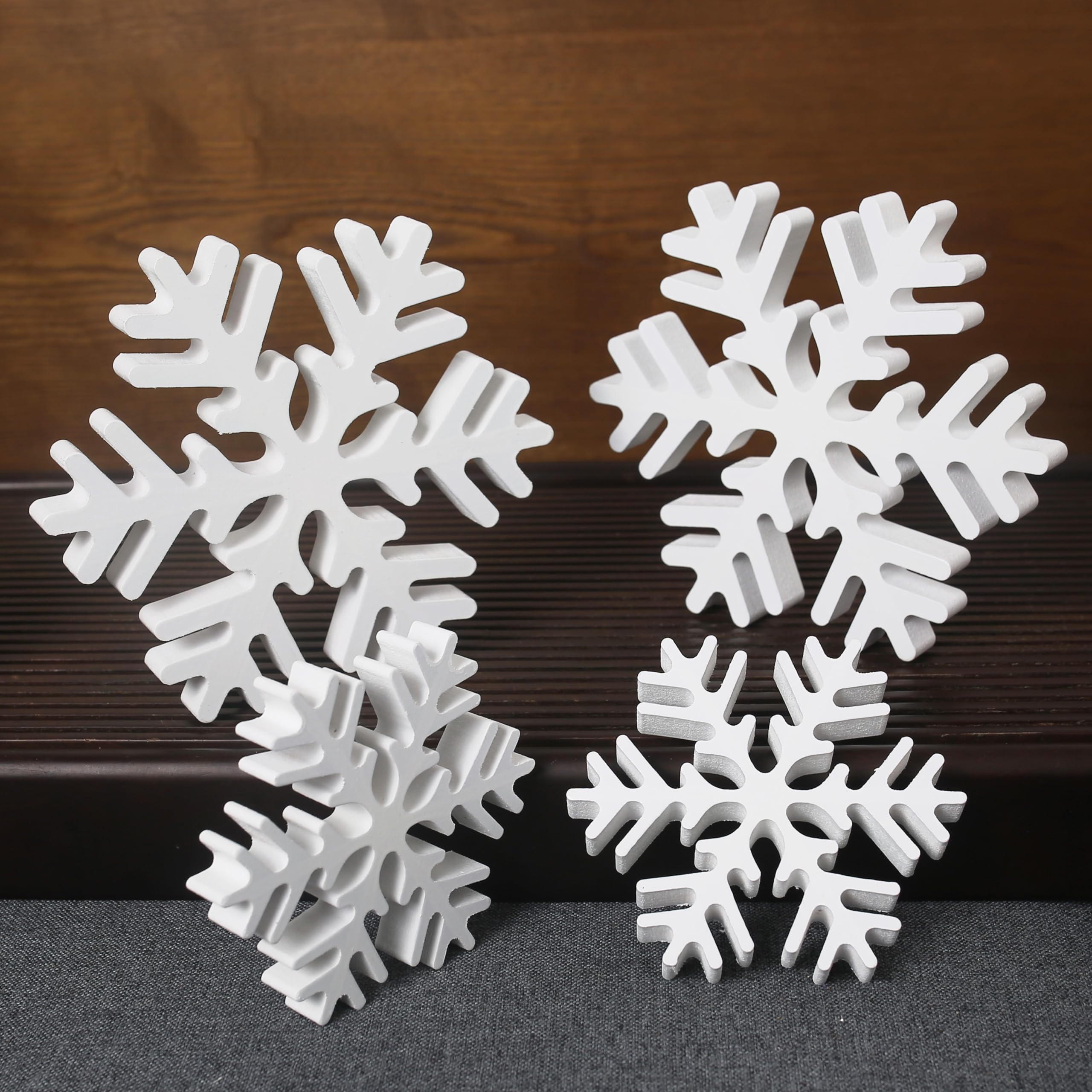 Amazon.com: Seashell Starfish Ornaments for Christmas Tree 4PCS Angel ...