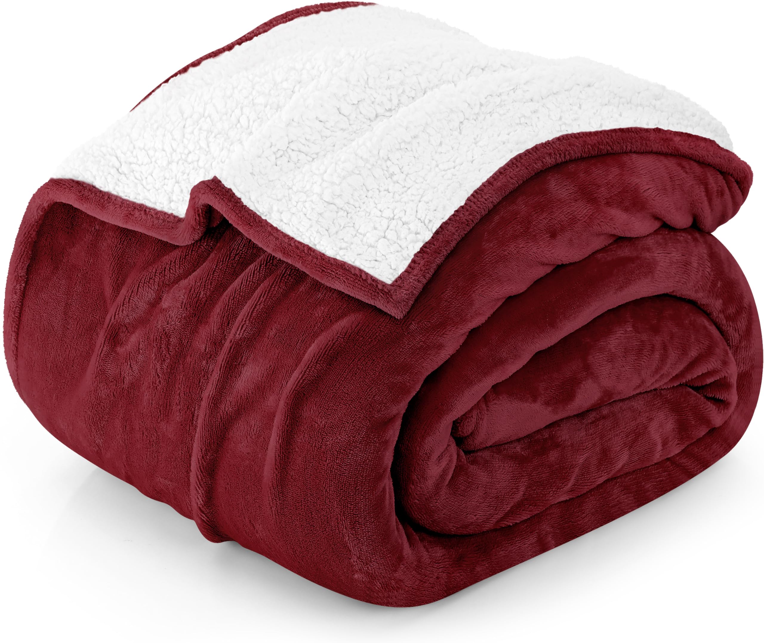 Utopia Bedding Cobija Sherpa Negra Queen | Paga Hasta 24 Meses