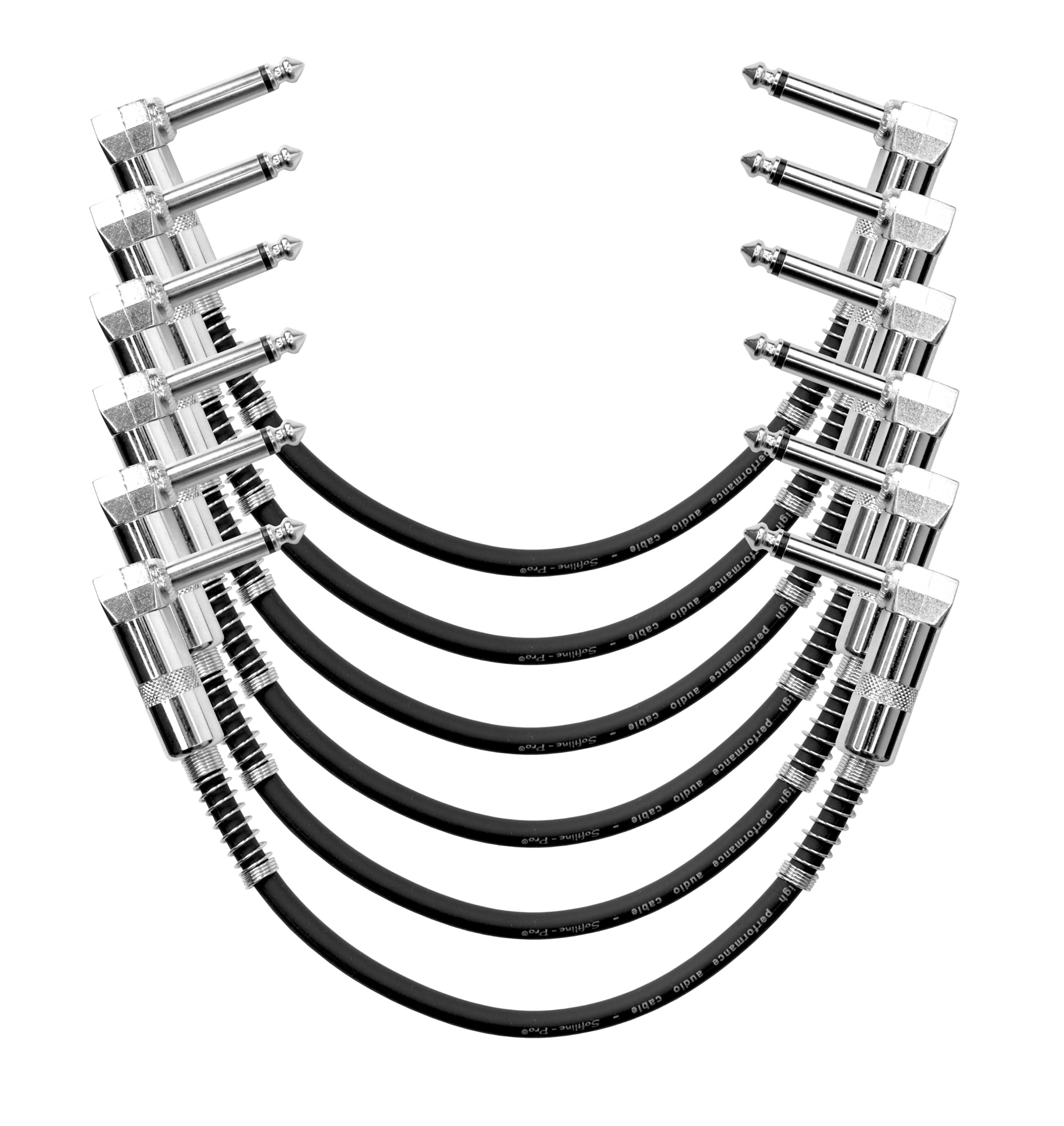 Softline Pro SP PRT 09 Guitar Patch Cable Right Angle 25 cm 1/4 ...