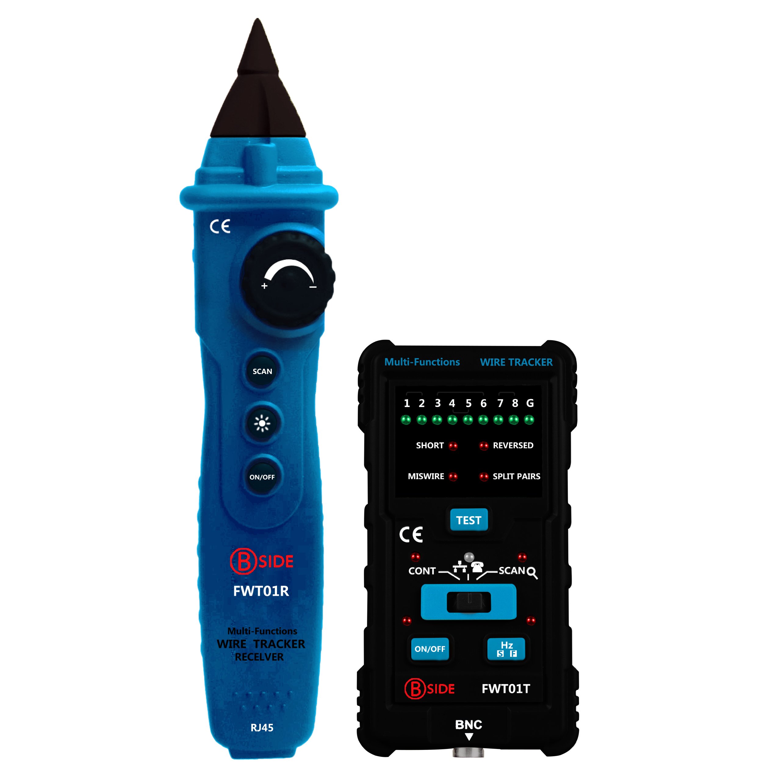 Buy BSIDE FWT01 Network LAN Ethernet Wire Tracker Meter Telephone Line ...