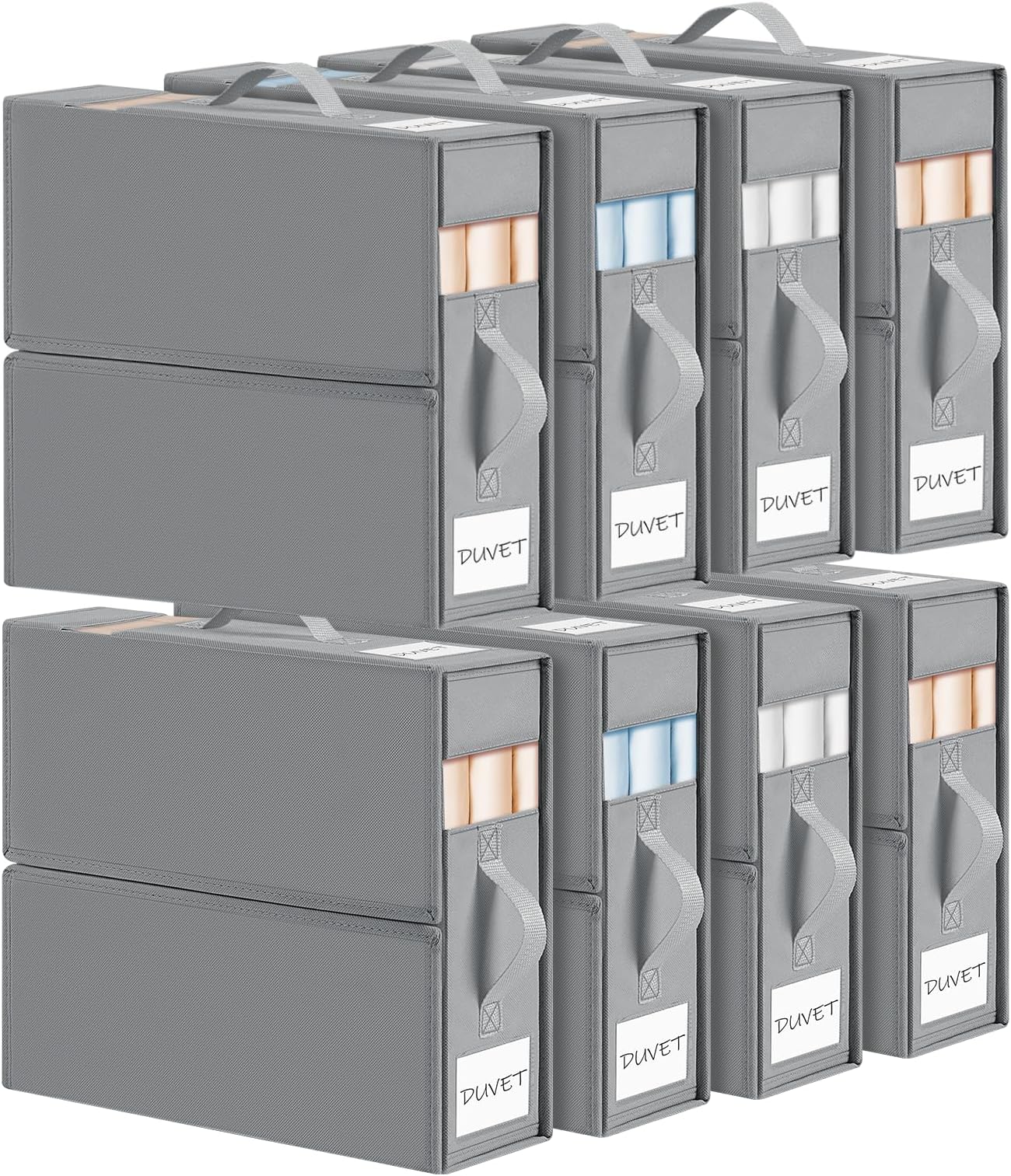 Amazon.com: Subsky 4 Pack Sheet Organizers and Storage Durable Plastic ...